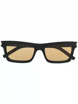 Saint Laurent Tinted Rectangle-frame Sunglasses