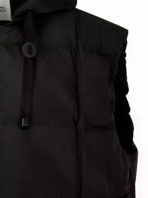 STUDIO TOMBOY Zip-up Gilet - Black