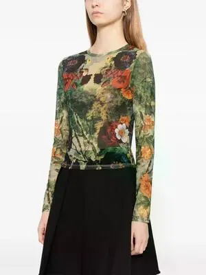 Alice + Olivia Delaina Floral Top