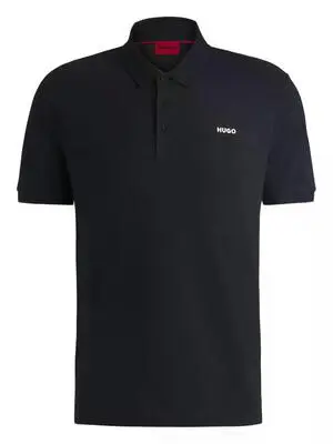 Hugo Donos222 Short Sleeve Collar Knit
