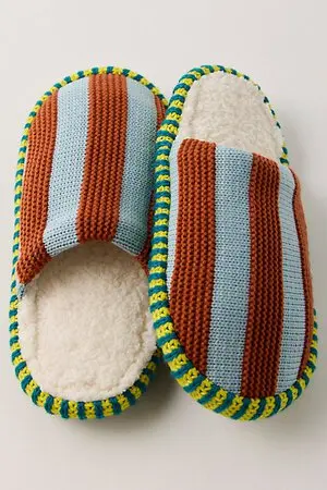 VERLOOP Siesta Slippers - Stone Blue Rust