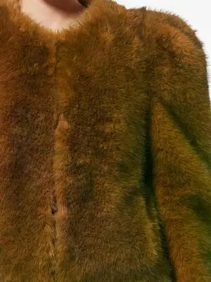 Isabel Marant Étoile Bahria Faux Fur Jacket - Brown