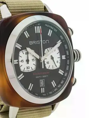 BRISTON Clubmaster Sport Chrono 42mm Watch - Black