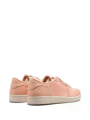JORDAN 1 Retro Leather Sneakers - Orange