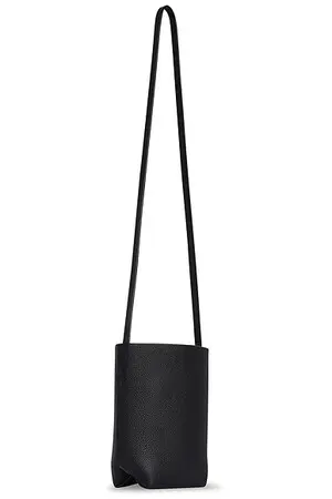 THE ROW North South Park Crossbody Bag - Black Ans
