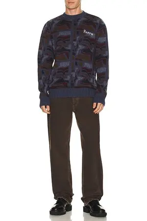 PARRA Repeat Ftp Booster Knitted Pullover