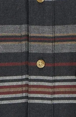 Barbour Bowscale Blanket Stripe Cotton Button-up Shirt