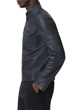 John Varvatos Reversible Leather Jacket