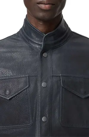 John Varvatos Reversible Leather Jacket