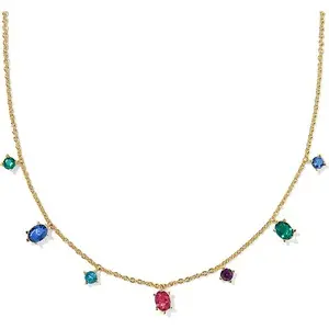 Kendra Scott Cailin Delicate Strand Necklace - Gold Multi Mix