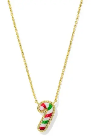 Kendra Scott Candy Cane Pendant Necklace