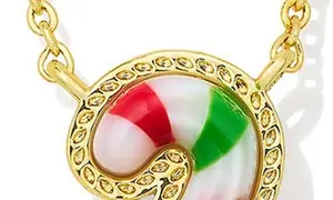 Kendra Scott Candy Cane Pendant Necklace