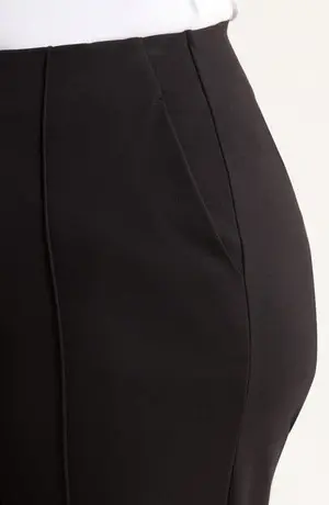 LIVERPOOL Pintuck Pleat Front Slim Leg Pants