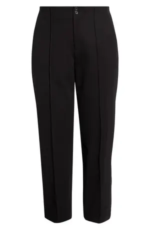 LIVERPOOL Pintuck Pleat Front Slim Leg Pants