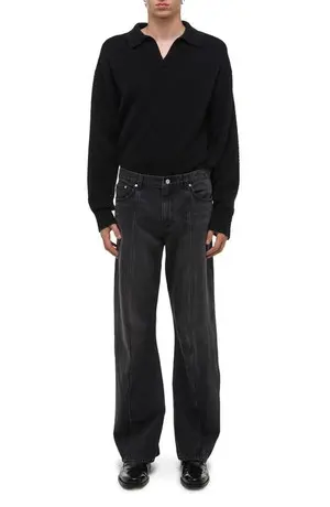 Helmut Lang Relaxed Straight Leg Ski Jeans