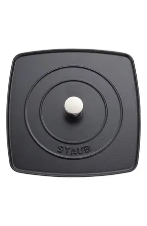 STAUB Cast Iron Grill Press