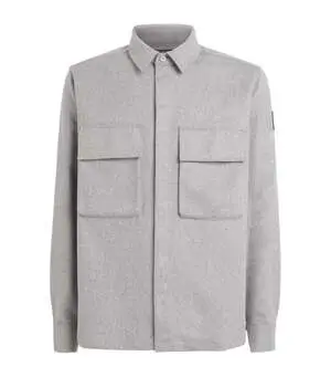 Belstaff Wool-blend Pointer Shirt