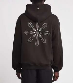 REPRESENT 247 247 Uprising Oversized Cotton Hoodie