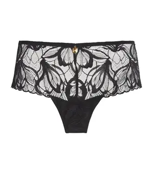 AUBADE Lace After Hours Cheeky Briefs - Black