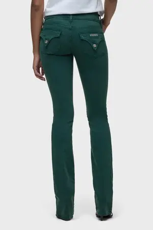 Hudson Jeans Beth Mid-rise Baby Bootcut Jean - Darkest Spruce