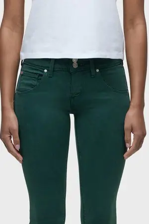 Hudson Jeans Beth Mid-rise Baby Bootcut Jean - Darkest Spruce