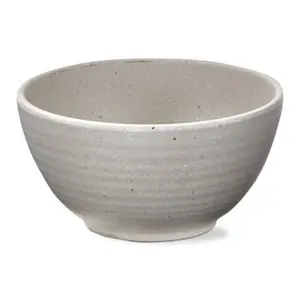 TAG Cream Brooklyn Melamine Plastic Dinnerware Bowl Dishwasher Safe