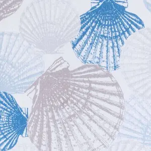 C&F HOME 27" X 18" Scallop Shells Kitchen And Bathroom Graphic Print Hand Towel