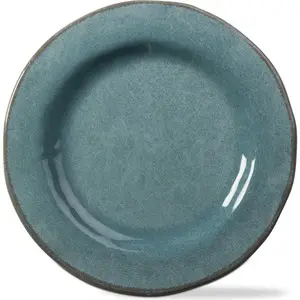TAG Aqua Melamine Salad Plates Set Of Four For Spring - Blue