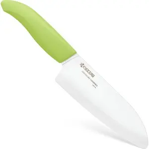 KYOCERA Revolution Ceramic 5-1/2 Inch Santoku Knife - Green