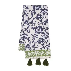 CAROL & FRANK Piedmont Eclipse Dishtowel - Blue