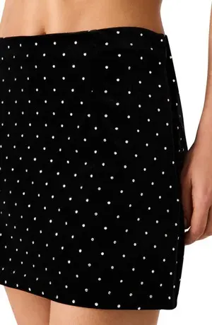 Steve Madden Cindi Dot Miniskirt