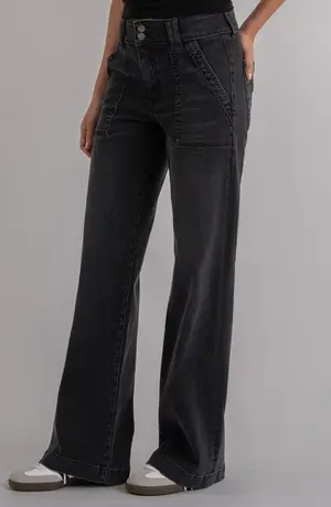 Kut From The Kloth Jodi High Waist Straight Leg Utility Jeans