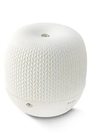 SERENE HOUSE Knit Ceramic Ultrasonic Aroma Diffuser - White