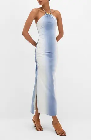 VIX PAULA HERMANNY Blue Moon Dayton Body-con Cover-up Dress - Multi