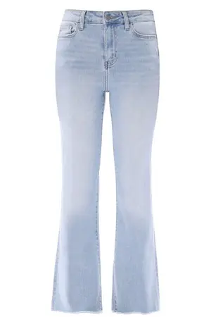 BAYEAS Frayed High-waist Bootcut Jeans