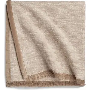 CRANE HOME Tranquil Weave Throw Blanket - Oatmeal