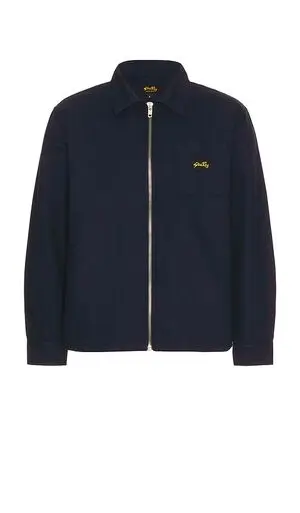 STAN RAY Zip Shirt In Navy
