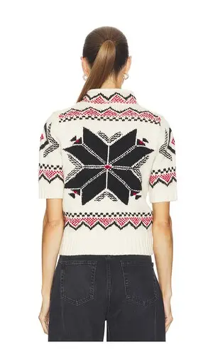 Polo Ralph Lauren Snowflake Mockneck Sweater
