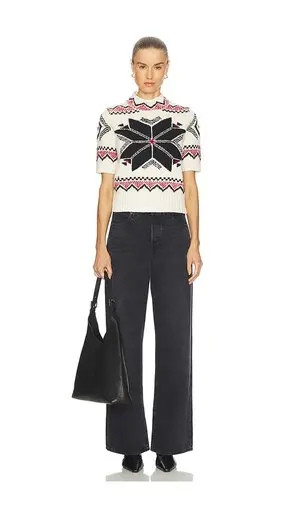 Polo Ralph Lauren Snowflake Mockneck Sweater