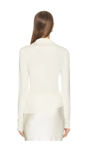 Paris Georgia Asymmetric Long Sleeve Tee