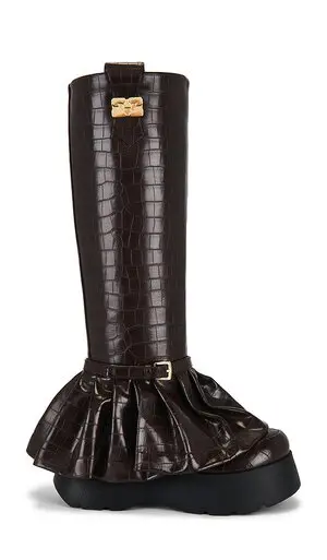 Ganni Knee High Boots For Women