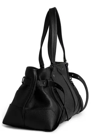Zadig&Voltaire Grained Leather Shopper