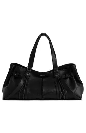 Zadig&Voltaire Grained Leather Shopper