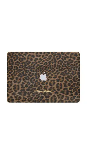 HEAVEN MAYHEM Vitto 13 Air Case In Brown - Leopard