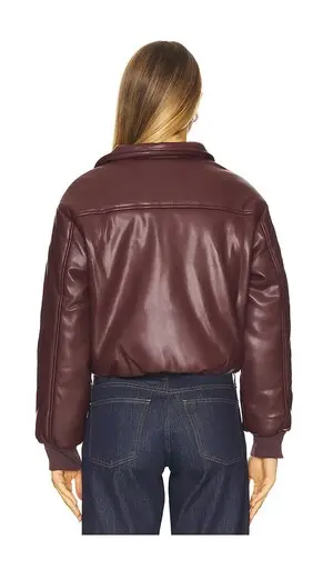 SNDYS. Thorne Bomber Jacket - Plum