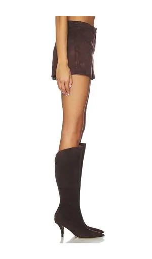 SNDYS Woods Faux Suede Short