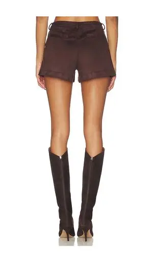 SNDYS Woods Faux Suede Short