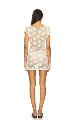 With Jéan Elouise Crochet Dress