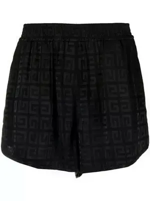 Givenchy 4g-print Mini Shorts