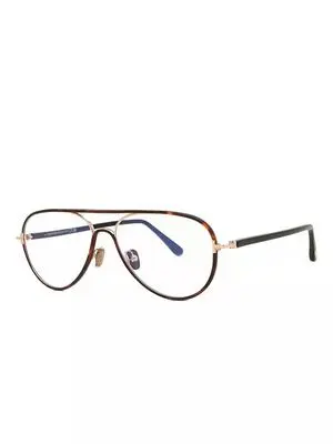 TOM FORD Full-rim Pilot Glasses
